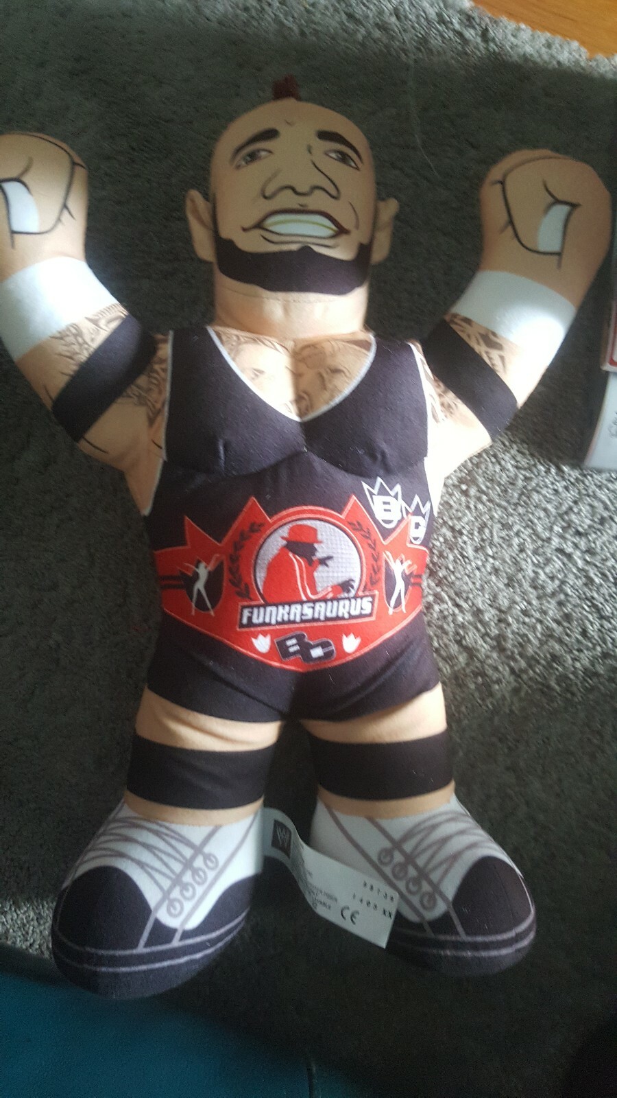 Brodus Clay Funkasaurus 16" WWE WWF Plush Brawlin Buddies Mattel ...