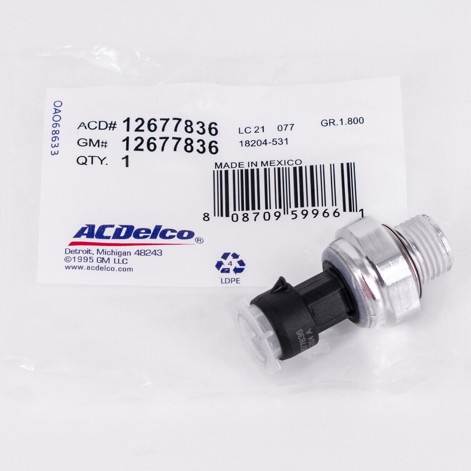 D1846A 12677836 Oil Pressure Sensor Switch Fit For ACDEL Chevrolet GM ...