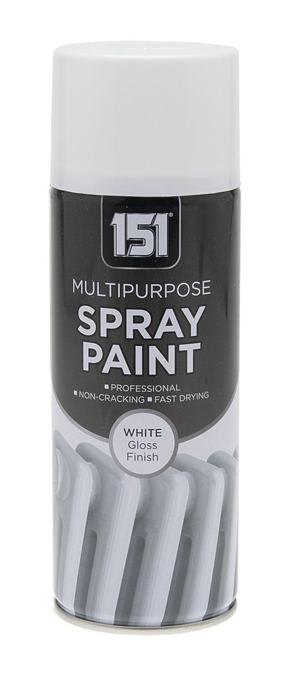 All-Purpose Aerosol Spray Paint Matt Gloss Satin Primer Metal Wood ...