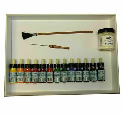 Koza Marbling Set (18 pieces) | Kolay Ebru seti | Marbling Set. | eBay