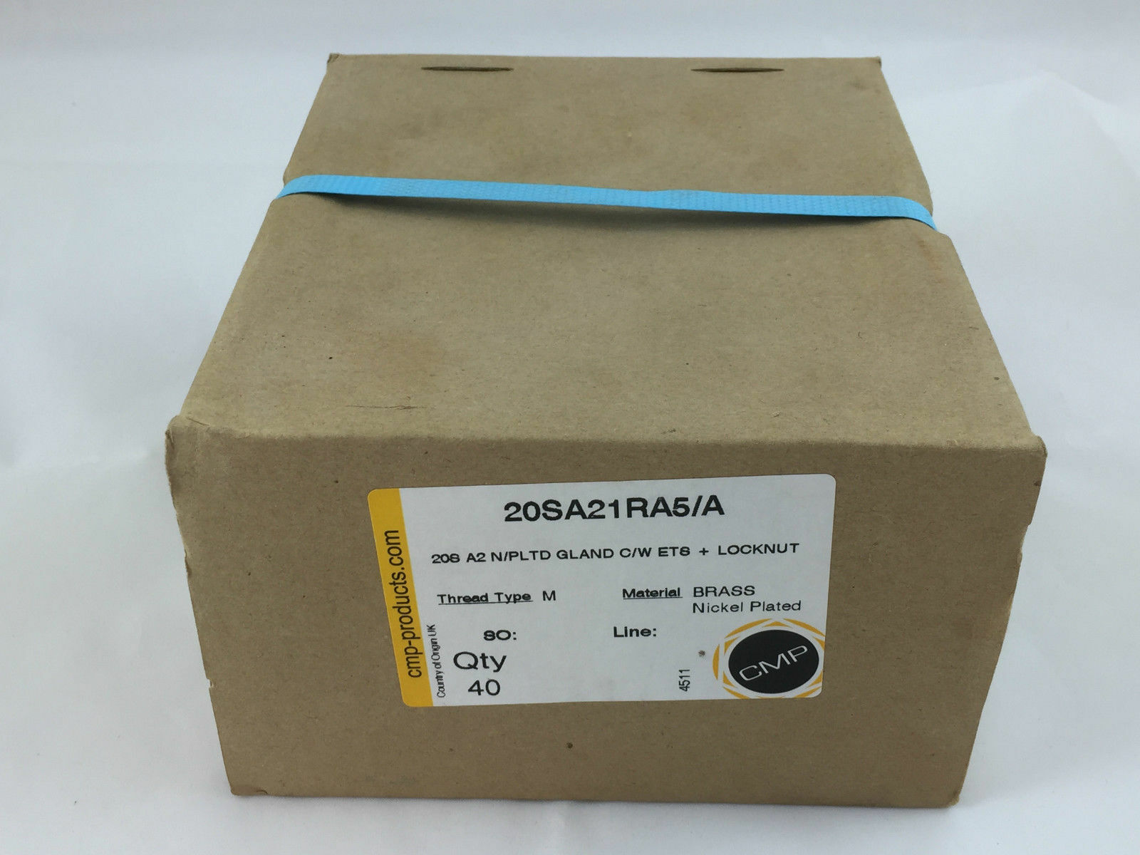 CMP 20SA21RA5/A CABLE GLAND c/w ETS & LOCKNUT IND UNARM 01004623 x40 | eBay