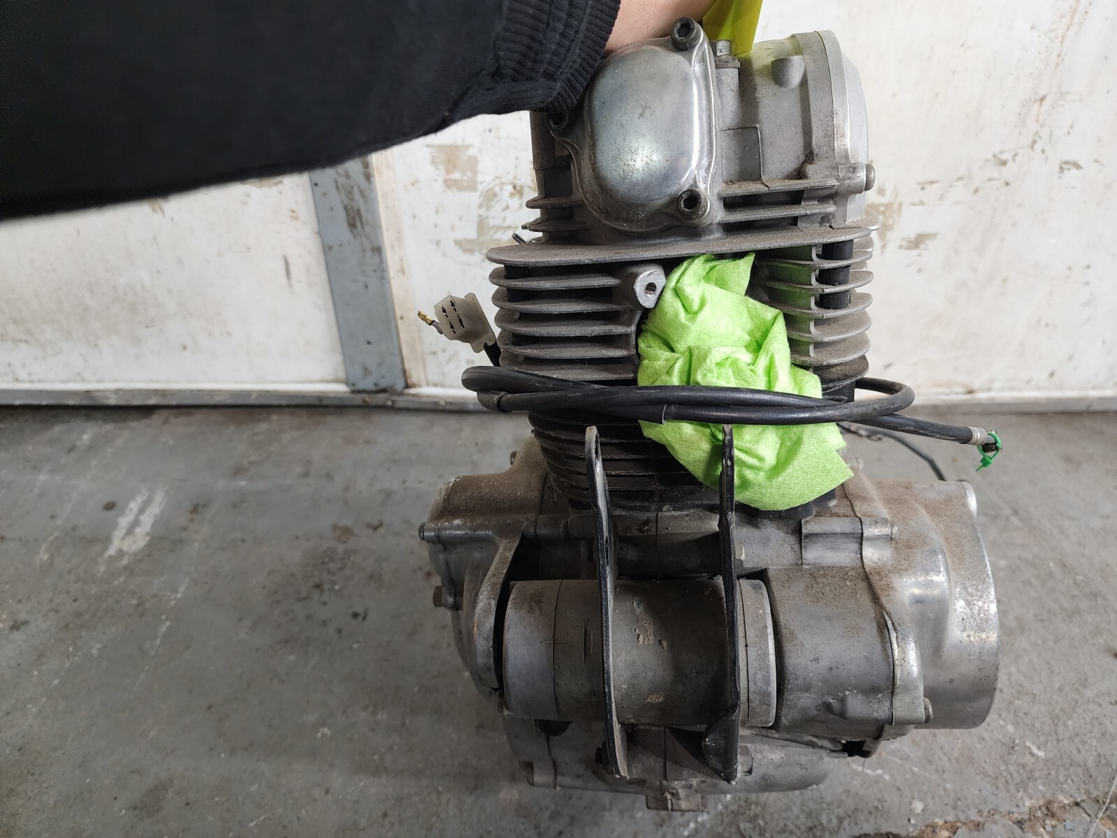 YAMAHA 81 82 1982 SR185 EXCITER 185 COMPLETE ENGINE MOTOR TRANS 160psi ...