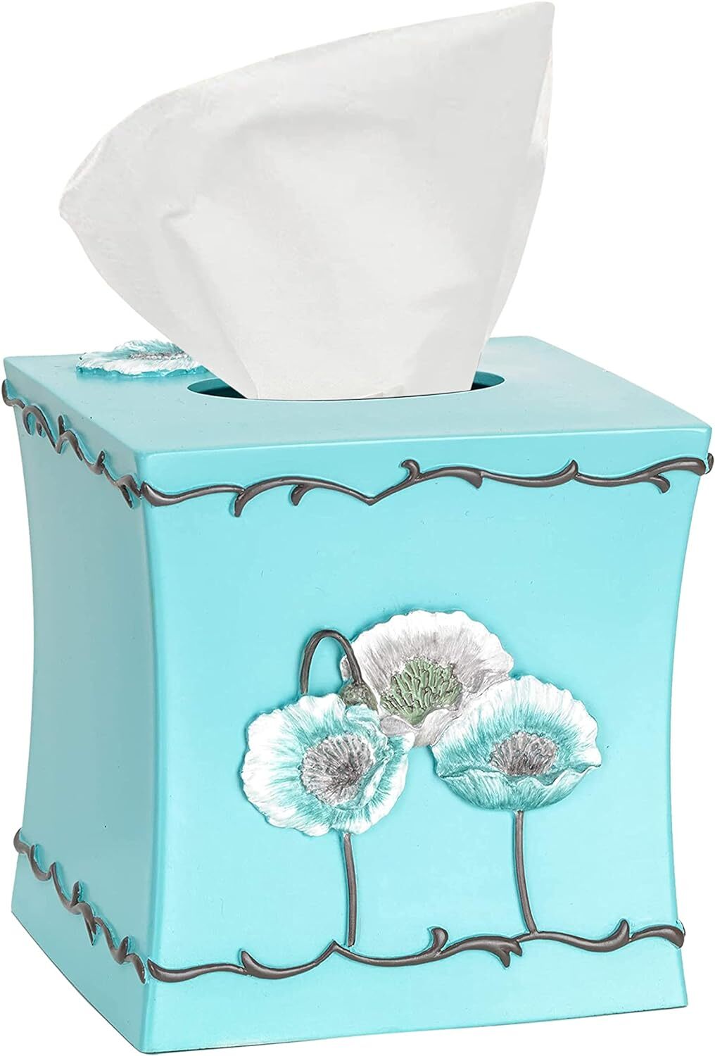 Popular Bath Tissue Box Add a Splash of Tranquility the Poppy Fields ...