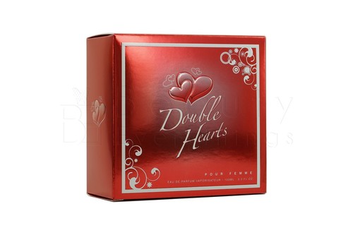 Double Hearts Pour Femme by YZY 3.3oz EDP Spray NIB & Sealed Women's ...