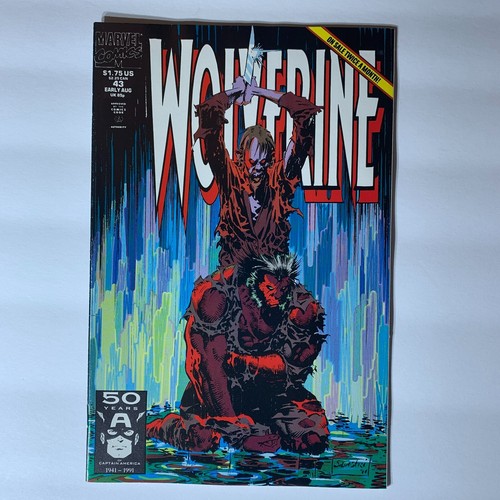 #43 Wolverine Early August (AUG) 1991 Marvel Comics Read Copy Comic ...