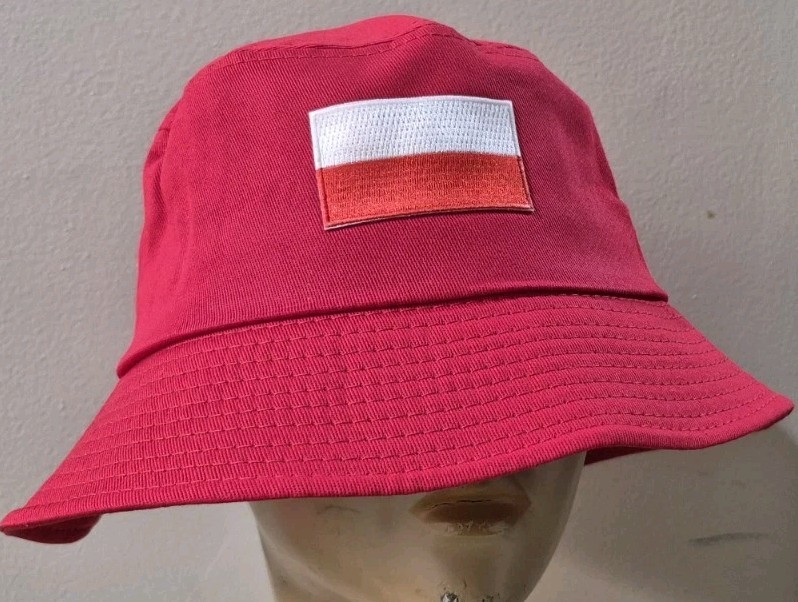 Polish Flag Bucket Hat Red Poland Flag Hat | eBay