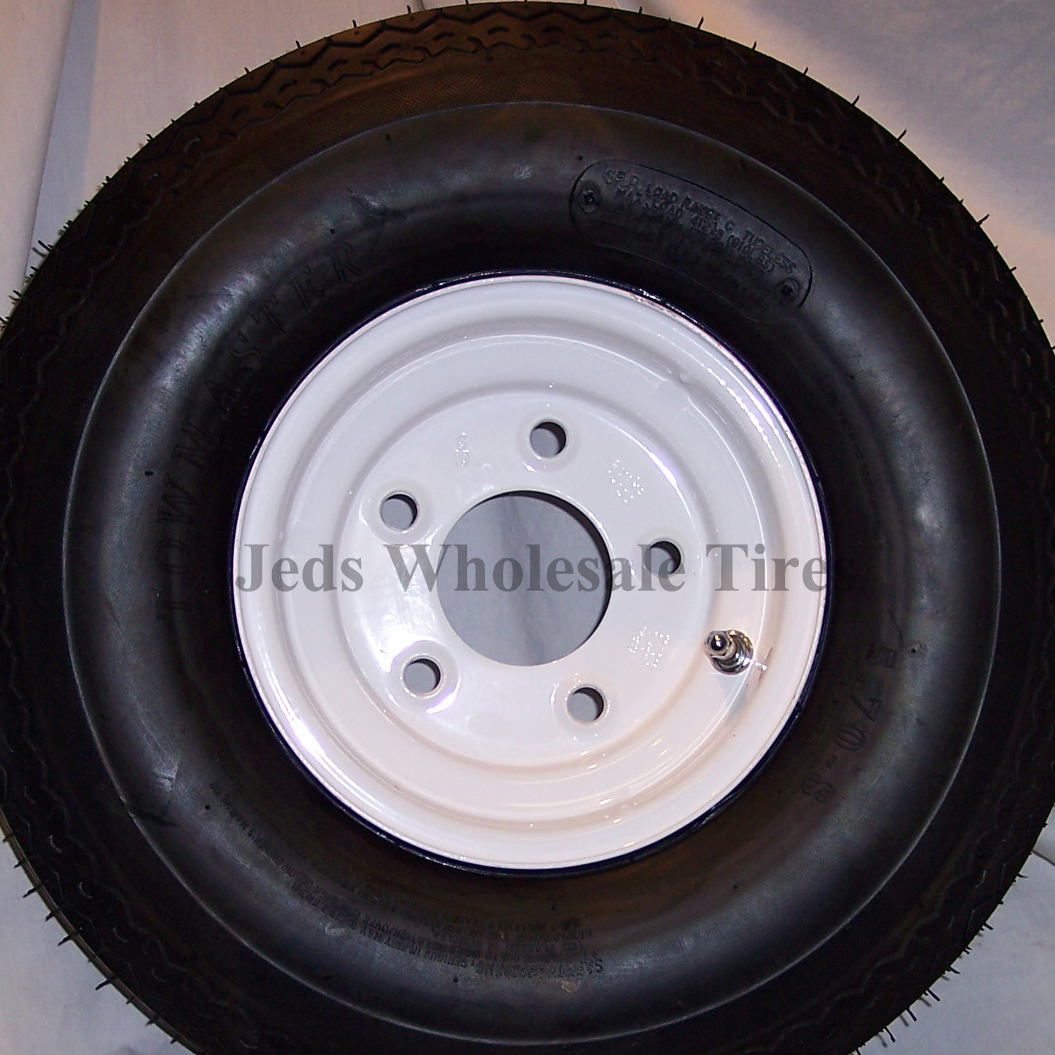 2) 5.70-8 570-8 Jet Ski Pop up Camper Boat Trailer Tires Rims Wheels 5 ...