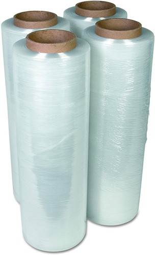 4 PK High Performance Hand Wrap Stretch Wrap Film 18 Inch x 80 Gauge x ...