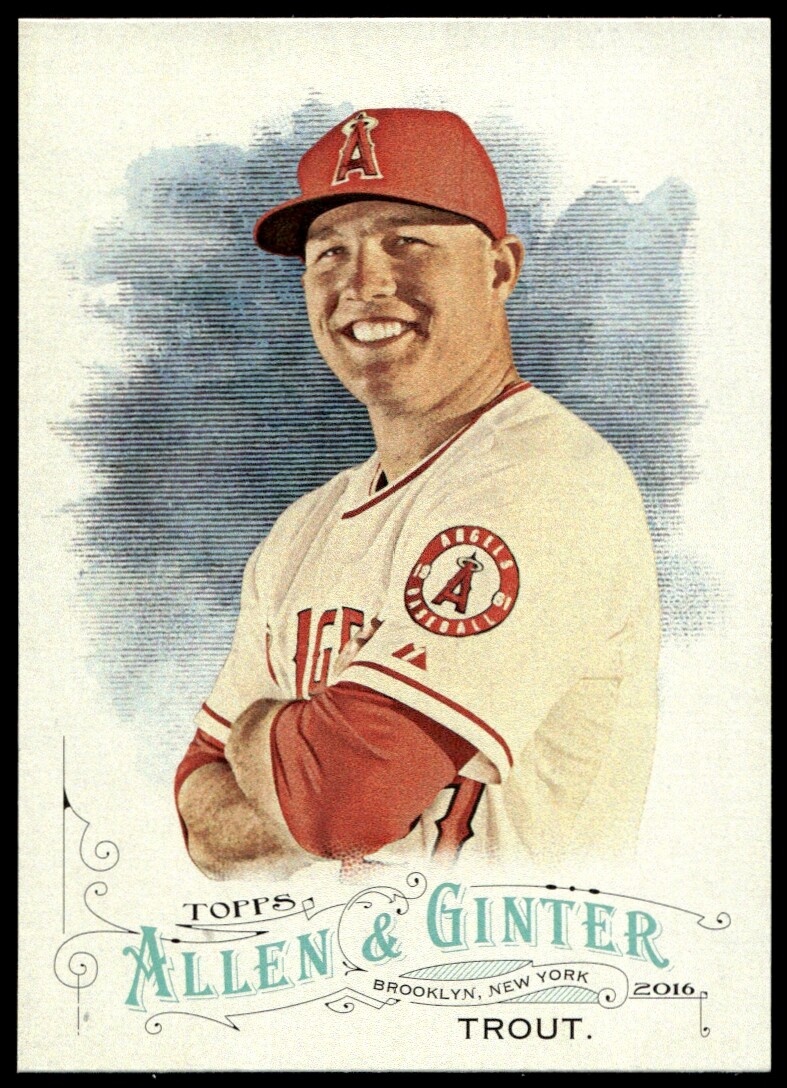 2016 Topps Allen & Ginter #194 Mike Trout NM/MT | eBay