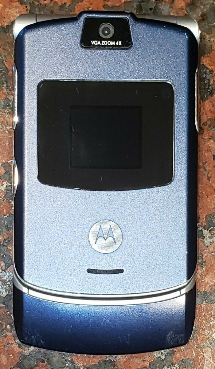 Motorola Razr V3 Blue