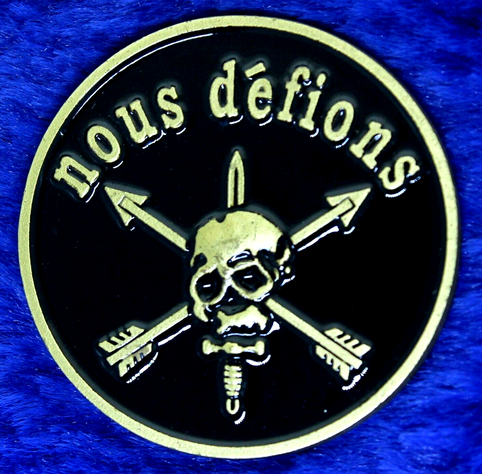 US Army Special Forces Nous Defions Punire Nocentis CXXXII Challenge ...