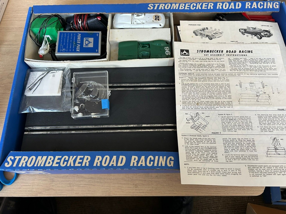 Strombecker International Road Race Set 1/32 scale slot car set | eBay