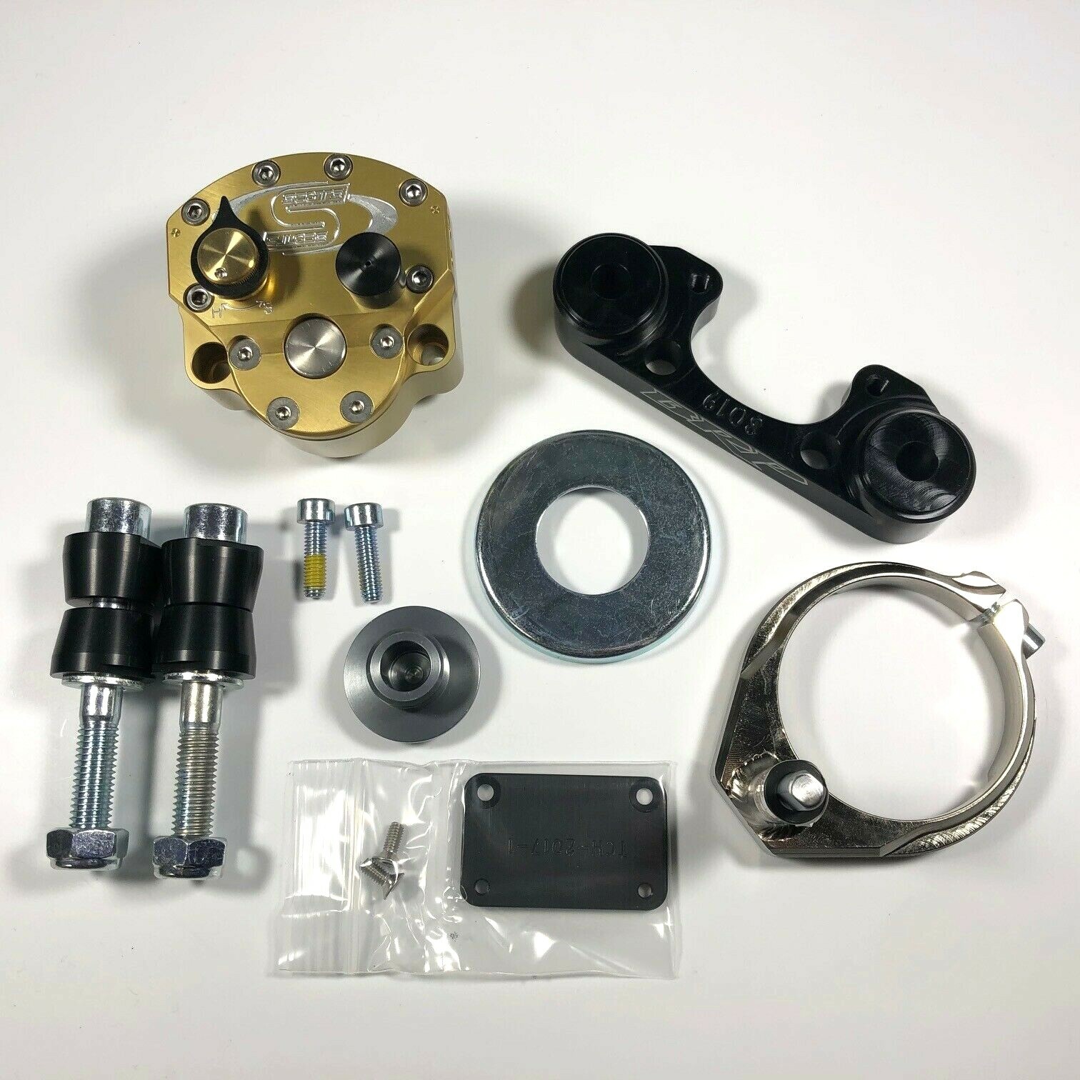 Scotts Performance Sub Mount Damper Stabilizer Kit Husqvarna TC 125 250 ...