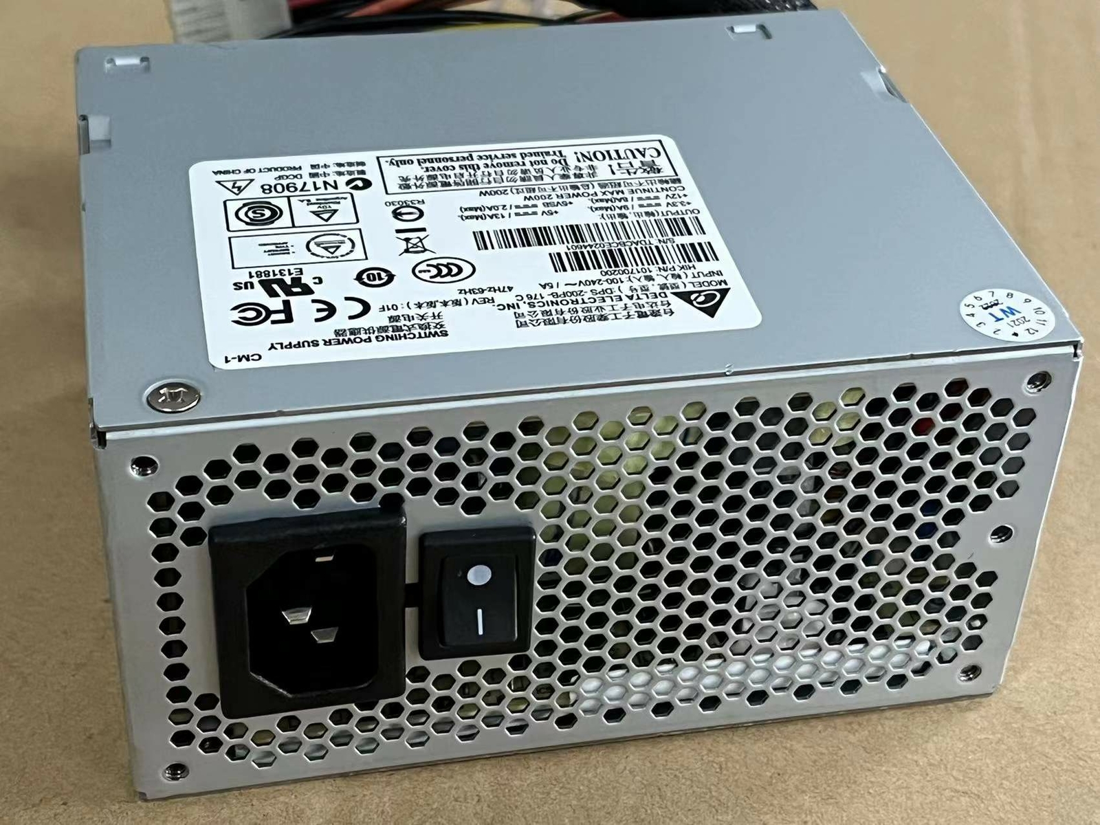 1PCS Delta video recorder power supply DPS-200PB-176C for Haikang hard ...