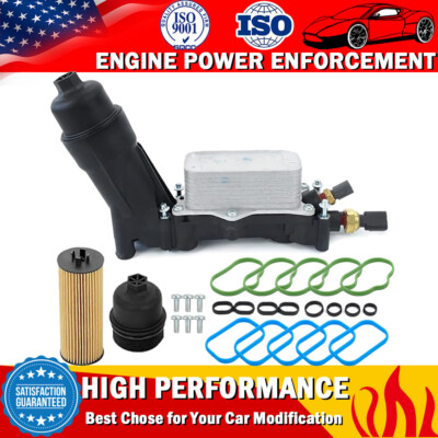 Engine Oil Filter 5184294AE Oil Cooler Engine coolant For Chrysler ...