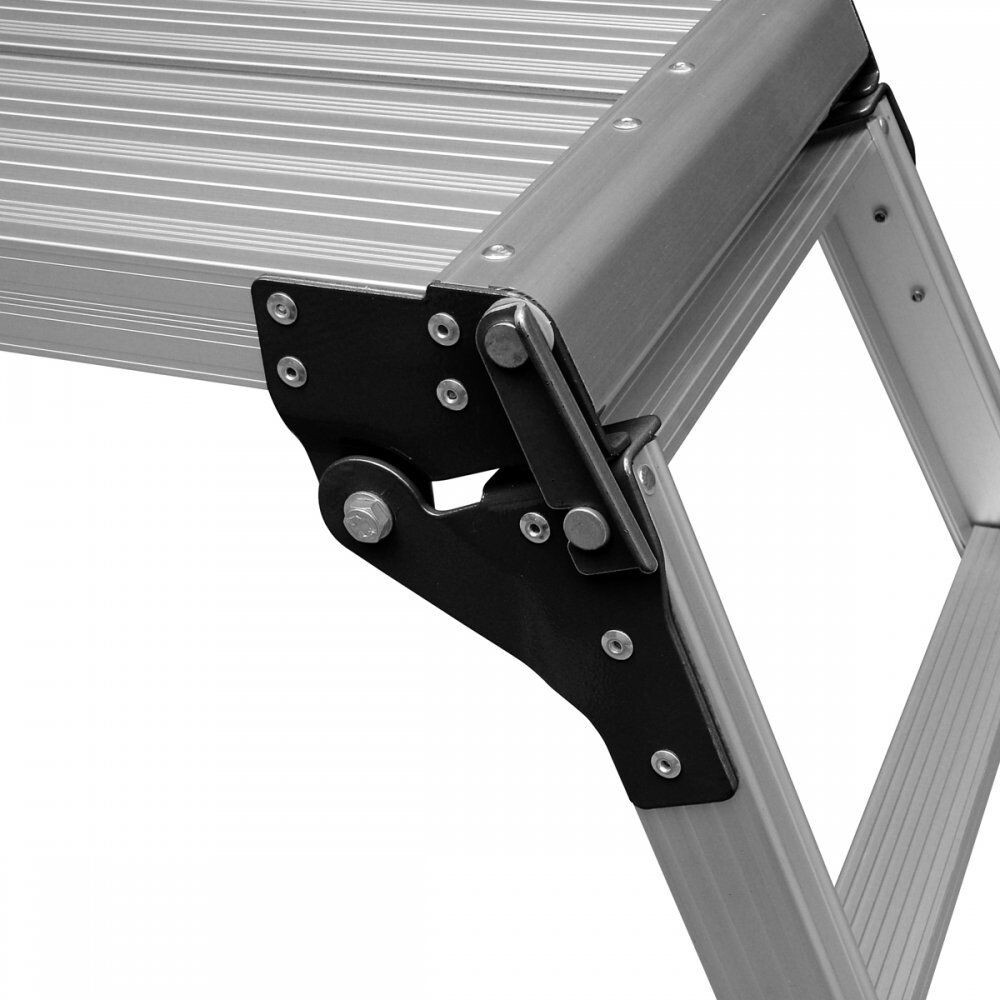 Step Ladder with Platform - 150KG Folding Builders Hop Up Work Bench ...