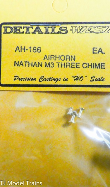 Details West HO #186 Air Horn Nathan M3 Three Chime (Brass) | eBay