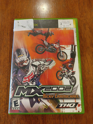 MX 2002 Featuring Ricky Carmichael (Microsoft Xbox, 2001) NO MANUAL ...