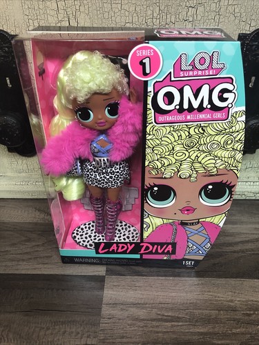 LOL OMG Surprise Series One Doll LADY DIVA. Brand New in Box ...