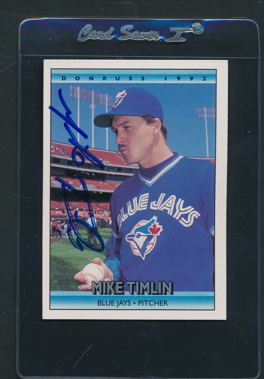 1992 Donruss #301 Mike Timlin Blue Jays Signed Auto *C5603 | eBay