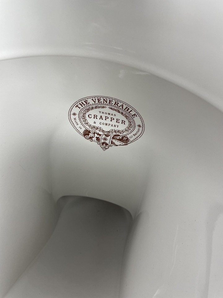 Thomas Crapper & Co Ltd High Level Toilet bowl with Seat no Tank | eBay