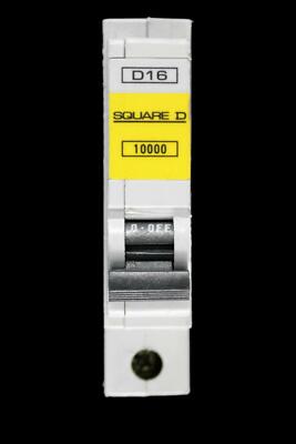 SQUARE D 16 AMP CURVE D 10kA MCB CIRCUIT BREAKER QOE 10000 | eBay UK
