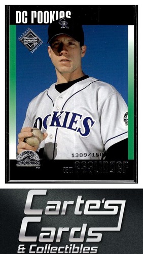 Cam Esslinger 2002 Upper Deck Diamond Connection #186 Colorado Rockies ...
