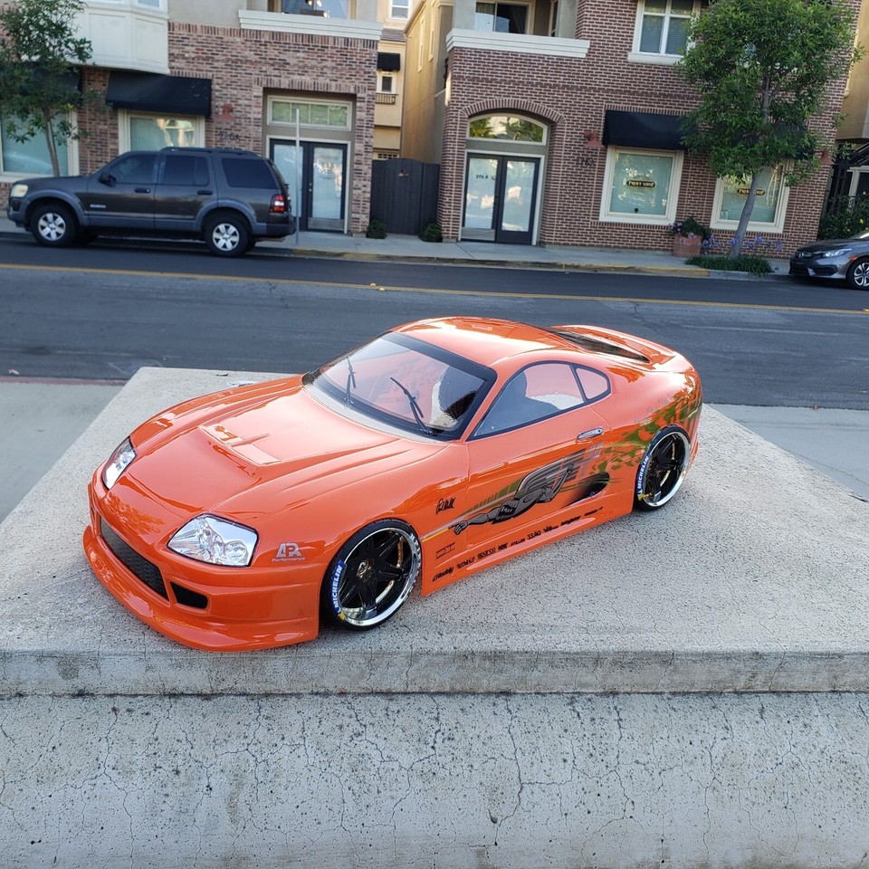 200mm 1/10 Custom SUPRA 4Tec-2 Drift RDS HPI DC10 FZ02 MST TT02 Body ...