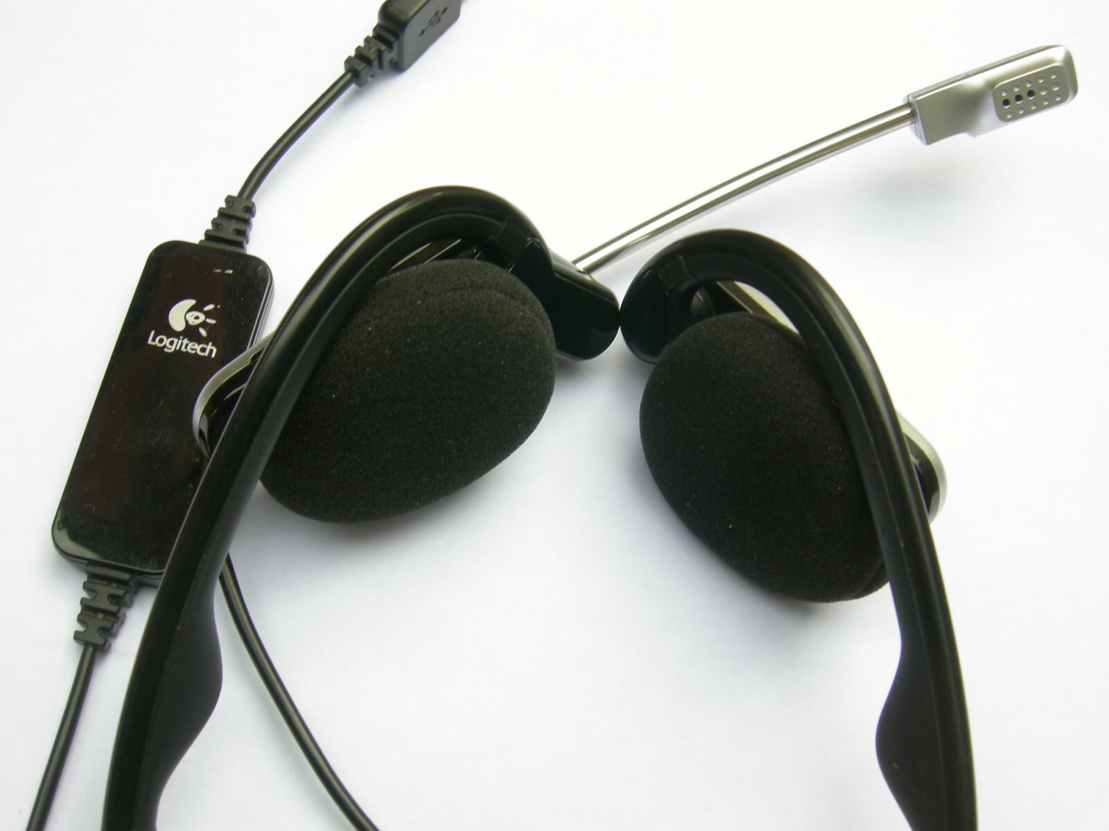 2 Ohrpolster Kopfhörer 45 mm für Logitech Laptop Headset H555 | eBay.de