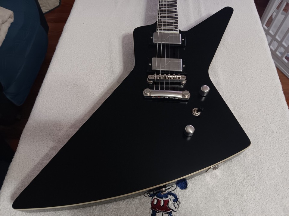 Repaired Epiphone Prophecy Explorer Electric Guitar - Satin Black | eBay