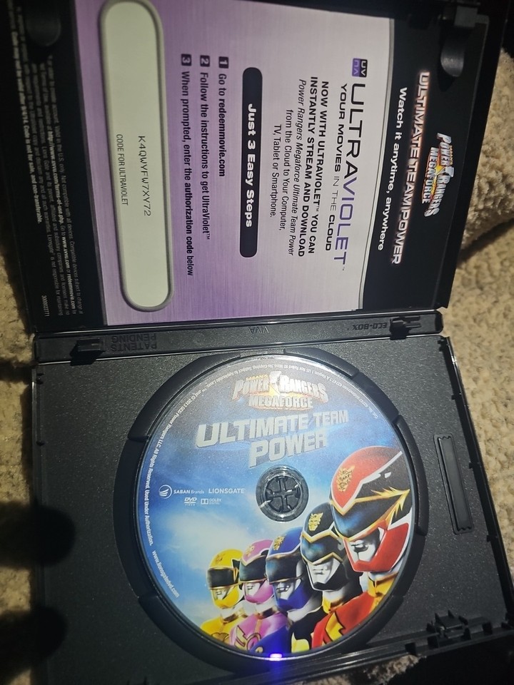 Power Rangers Megaforce: Ultimate Team Power (DVD) 31398174509| eBay