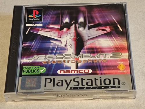 ACE COMBAT 3 SONY PS1 PLAYSTATION 1 SLIM PS2 PS3 | eBay