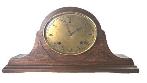 Vintage Rare And Unique 1926 Wm Gilbert Oval Face Mantle Clock | eBay