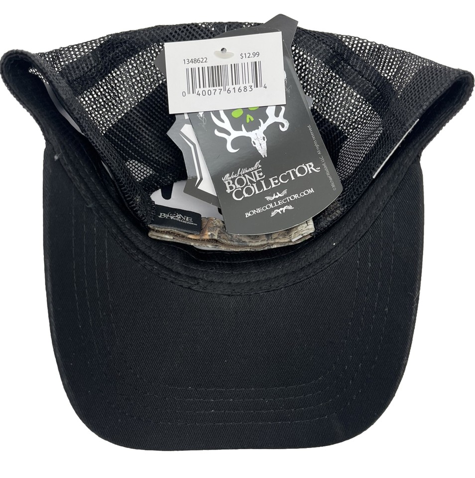 Bone Collector Hat Camo Realtree Paramount Outdoors Mesh Adjustable Cap ...