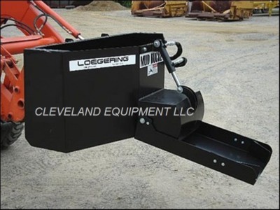 HYDRAULIC CONCRETE MUD BUCKET ATTACHMENT Skid Steer Loader fits Bobcat ...