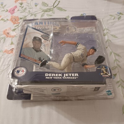 Hasbro Starting Lineup 2 Derek Jeter NY Yankees Figure 2000 As Is See ...