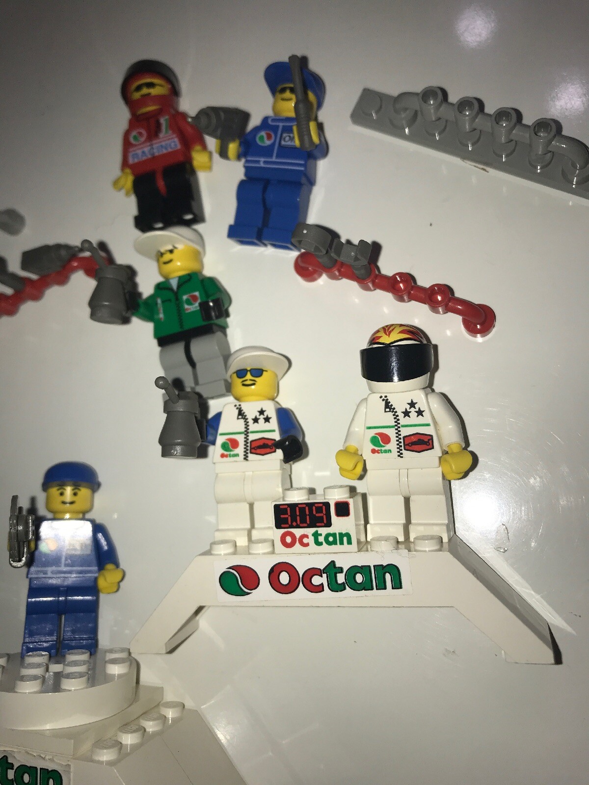 Lot of Lego Octan Race Team Mini Figures minifigs Town City People | eBay