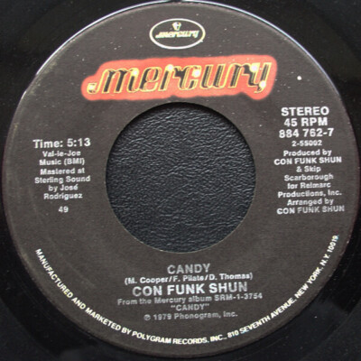 Con Funk Shun Burnin Love / Candy Vinyl Single 7inch Mercury | eBay.de