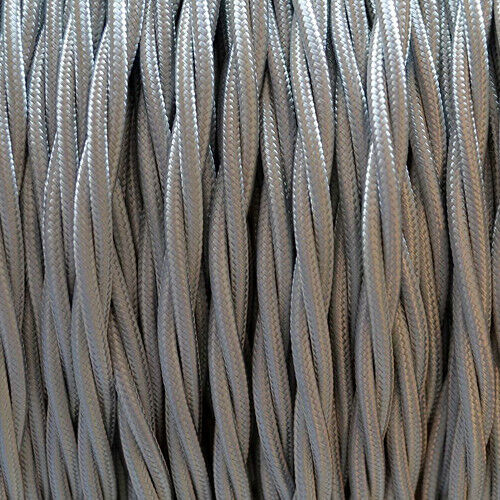 Italian Coloured braided lighting flex 2/ 3 core cord Vintage Retro ...