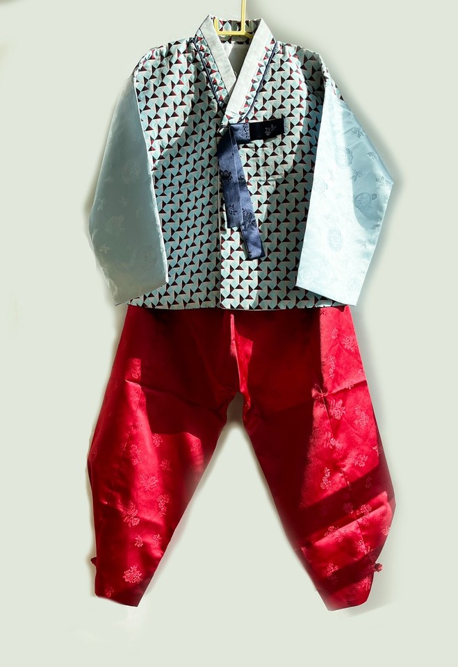 Korean Traditional Costume Hanbok Durumagi Set Korean Quilted Overcoat ...