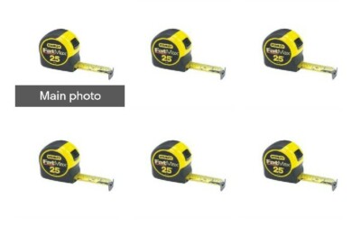 6 pack Stanley 33-725 Fatmax Tape Measure 25' x 1-1/4" Lot Of 6 | eBay