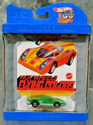 Hot Wheels 30th Anniversary 1975 Flying Colors Replica Large Charge ...