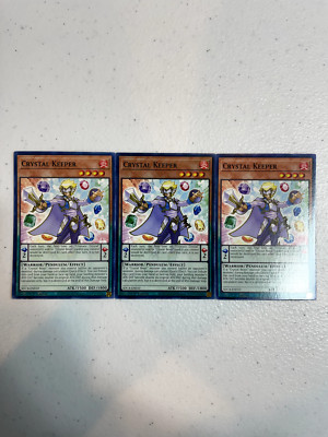 yugioh crystal keeper common 3x sdcb-en010 playset SDCB | eBay
