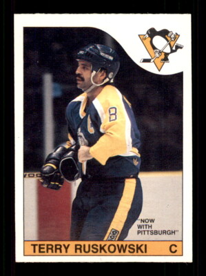 1985-86 O-Pee-Chee #33 Terry Ruskowski - Crease Free | eBay