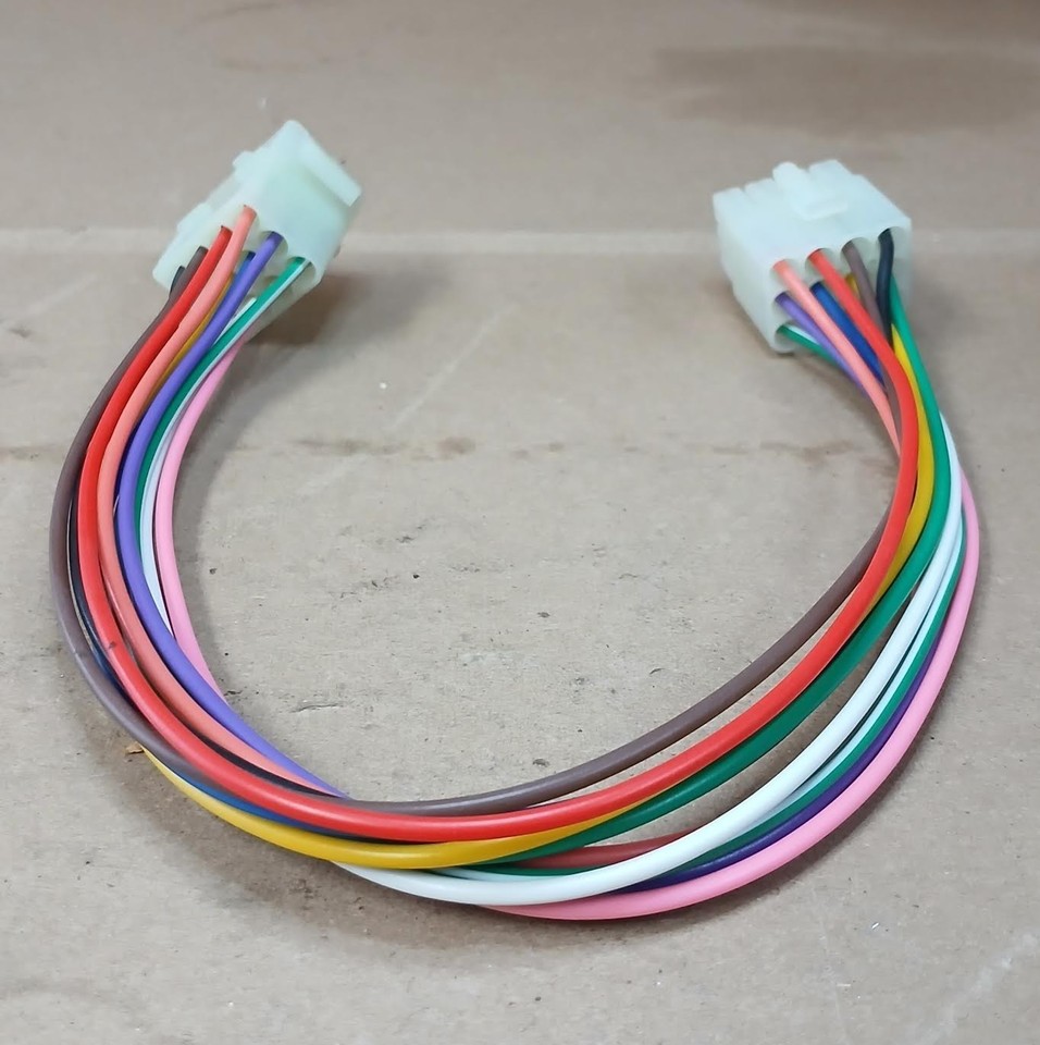 12 PIN MPC Series Locking Mating - Color-Coded 18 AWG Wire Loop # MPC ...
