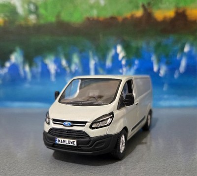 Personalised 2016 Ford Transit Custom Van 1:43 Moondust Silver ...