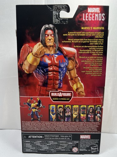 MARVEL LEGENDS WARPATH STRONG GUY BAF X-MEN X-FORCE PROUDSTAR 6" ACTION ...