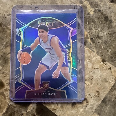Killian Hayes 2020-21 Select BLUE PRIZM SP #67 - Pistons RC B-16 | eBay