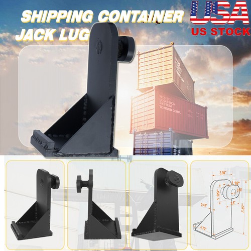 Thicken Shipping Container Jack Lug, Jack Leveling Attachment 74000 LBS ...