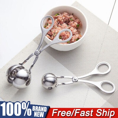 Meatball Maker Spoon Non Stick Thick Stainless Steel Meat Baller ...